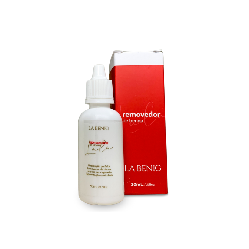 Sabonete Líquido Removedor de Henna 30ml La Benig